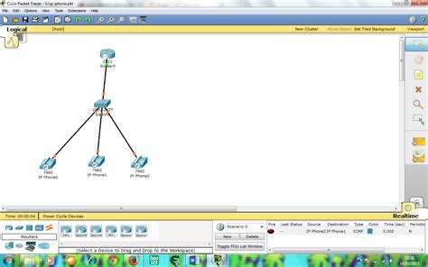 Konfigurasi Voip Cisco Packet Tracer