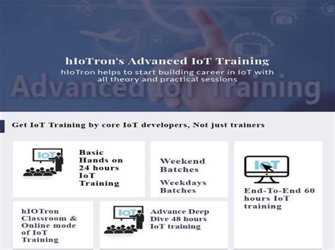 Iot Training Ppt Iot Training Ppt