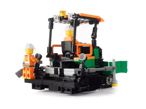 Lego Moc Asphalt Paver By Evertvw Rebrickable Build With Lego