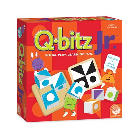 Mindware Q Bitz Jr Game 1 To 4 Players Ages 3