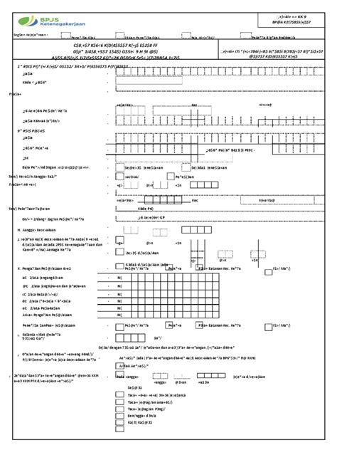 F3 Laporan Kasus Kecelakaan Kerja Tahap Ii Pdf
