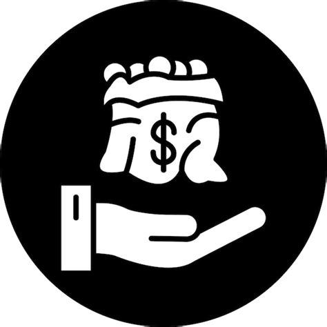 Diseño Vectorial De Estilo De Icono De La Mano De Ayuda Vector Premium