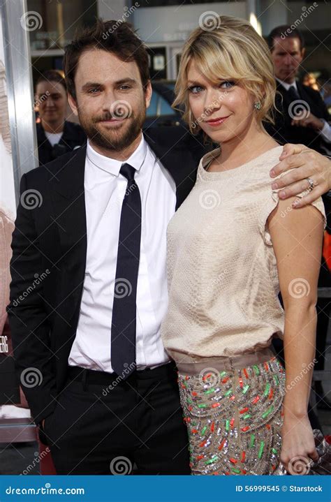 Charlie Day And Mary Elizabeth Ellis Editorial Image Image Of Star