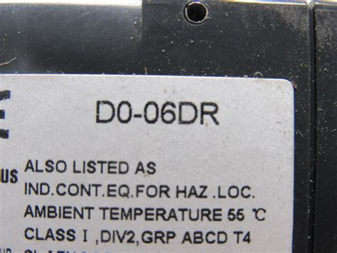 Direct Logic 06 Koyo D0 06dr Plc Processor Programmable Module