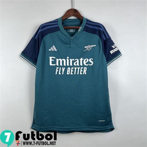 Arsenal Camiseta Futbol Versión Filtrada 2023 2024 Hombre Segunda