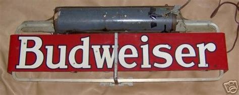 Vintage Budweiser Neon Light Beer Sign Circa 1950s 30964198