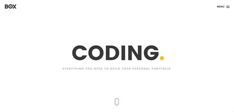 Box Free Responsive Html Bootstrap Template Bootstrap Themes