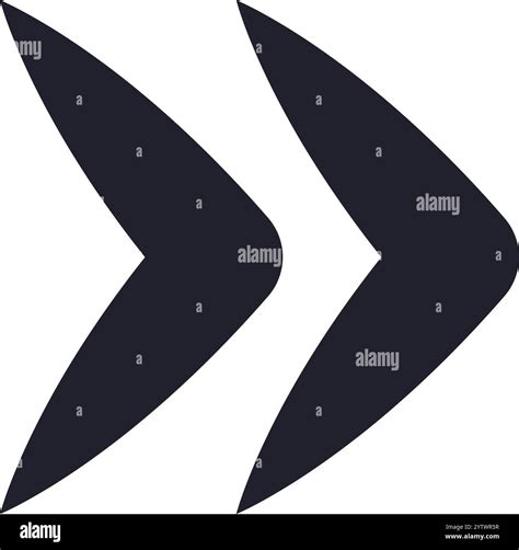 Two Dark Arrows Pointing Right Create A Dynamic Visual Representation