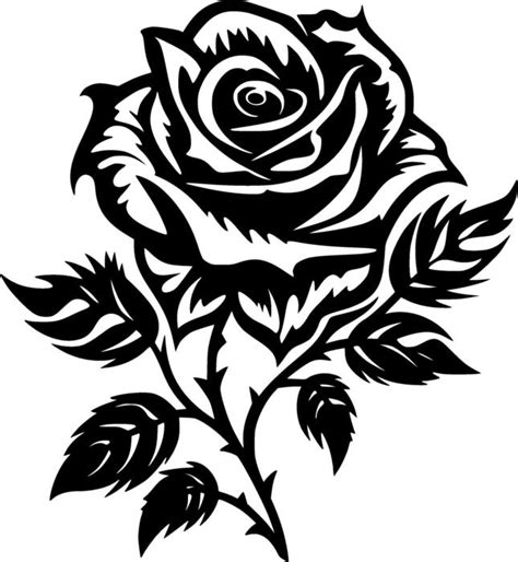Tribal Rose Vector Art Icons And Graphics For Free Download