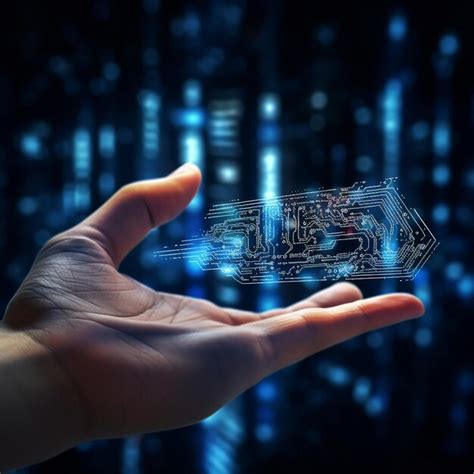 Premium Photo Artificial Intelligence Ai Circuit Board In Shape Electronic Pcb Circuit Icon Symbol