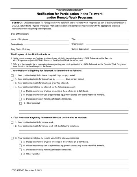 Fsis Form 4610 13 Fill Out Sign Online And Download Fillable Pdf