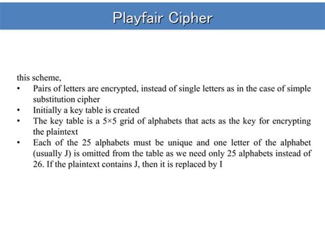 Caesar Cipher Substitution Cipher Playfair And Vigenere Cipher Pdf Programming Languages