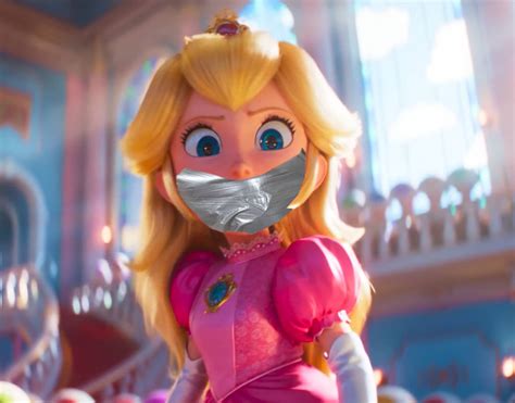 Princess Peach Movie Gagged 2 By Celebfakerfan On Deviantart