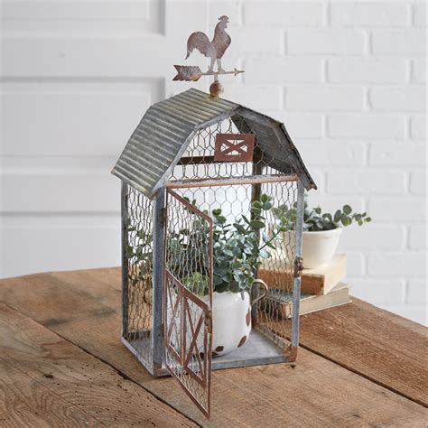 Chicken Wire Tabletop Barn Farmhouse Décor