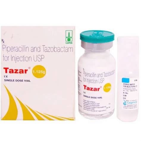 Tazar And Tazobactam Injection Ip At Rs 314 75 Vial Nandanvan Nagpur Id 2854551754162