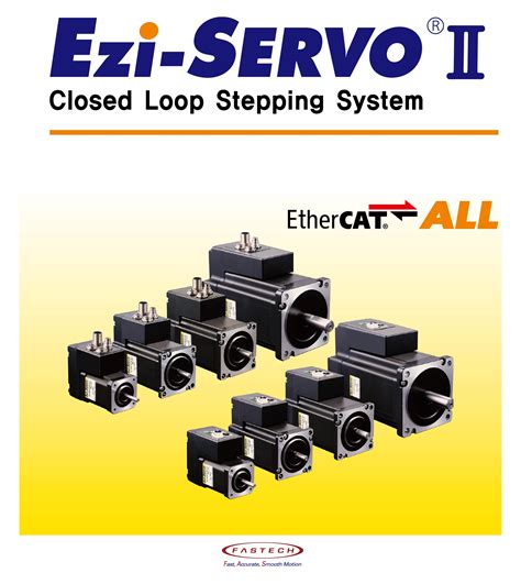 Ethercat总线整合型闭环步进电机 Ezi Servoii Ec All