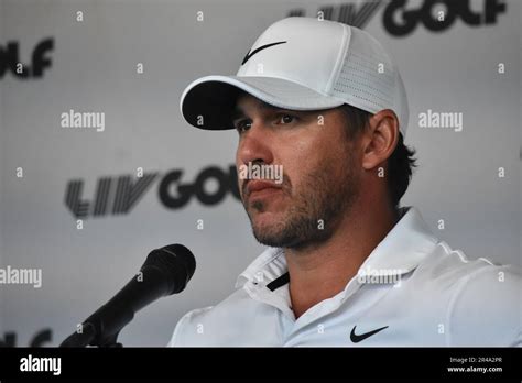 Sterling United States 26th May 2023 Brooks Koepka Listens To