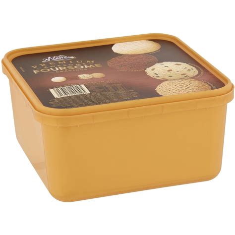 Much Moore Awesome Foursome Cravings Ice Cream Tub 2l Woolworths