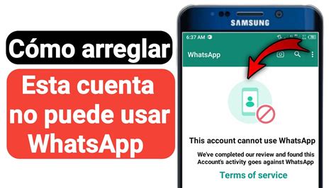 Cómo arreglar esta cuenta no puede usar WhatsApp 2023 YouTube