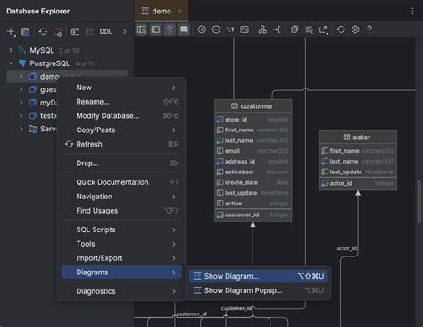 Databases Datagrip Documentation