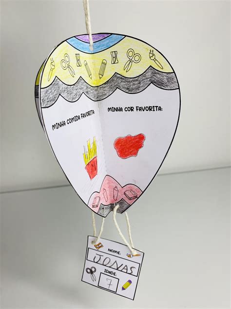 Balão volta às aulas Abc da Scarlett Materiais pedagógicos Digital