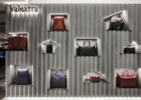 David Adjaye Uses Crinkled Concrete For Valextra Concession