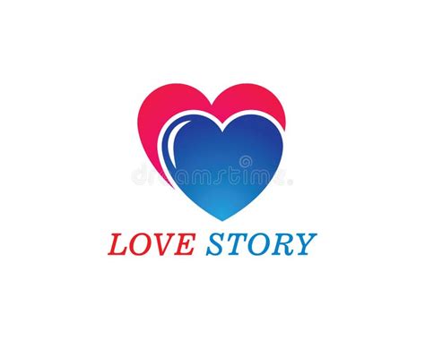 Love Logo Vector Icon Illustration Design Stock Vector Illustration