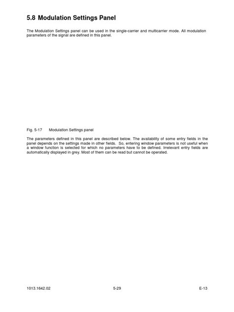 Part 04 D Winiqsim Modulation Settings Panel V0 Pdf Modulation