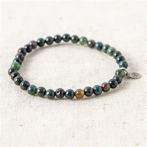 Bloodstone Bracelet Balance And Protection Tiny Rituals