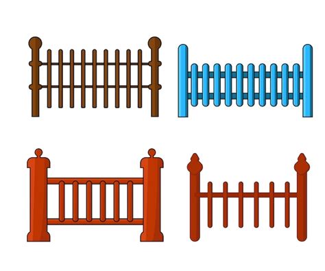 Premium Vector Fence Vector Illustration