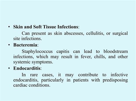 Staphylococcus Capitis Bacteria 1 Pptx