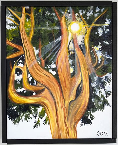 Unique Portland Tree Denizen Ii Art By Cedar Lee