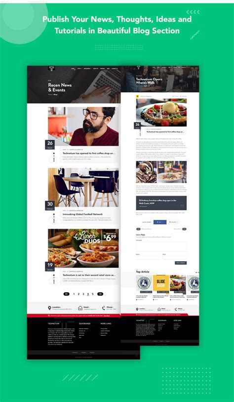Technetium Agency Html Css Js Responsive Website Template