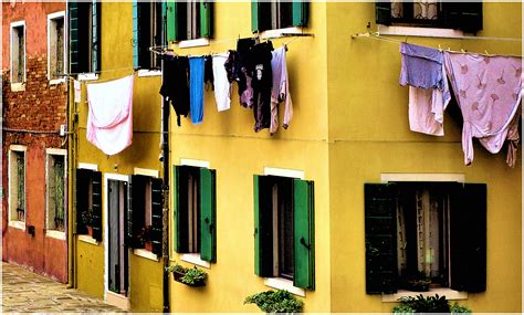 Venedig Bunte Häuser In Burano Foto And Bild Architektur Europe