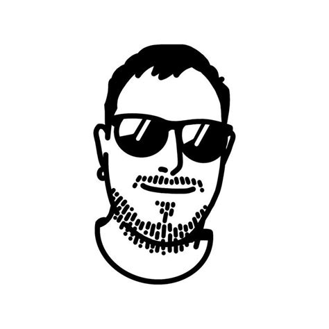 Minimalist Avatar Illustration Doodle Drawings Illustration Design