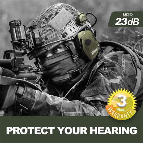 Prohear 066 Sound Amplified Electronic Shooting Earmuffs