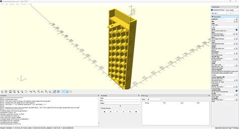 honeycomb shelf stands parametric openscad by technobug download