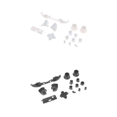 Juego De 2 Botones De Parachoques Lb Rb Lt Rt Kit Completo De Botones