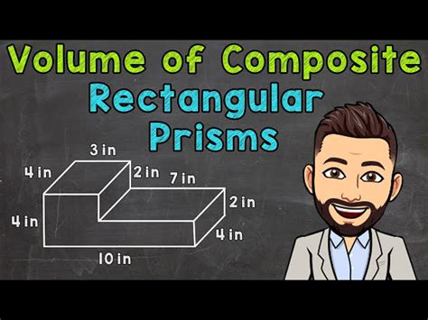 Volume Of Composite Rectangular Prisms Youtube Worksheets Library