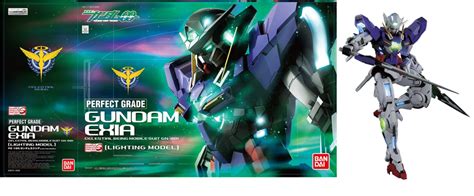 Gundam Model Kit Perfect Grade Exia Lighting Model 27cm