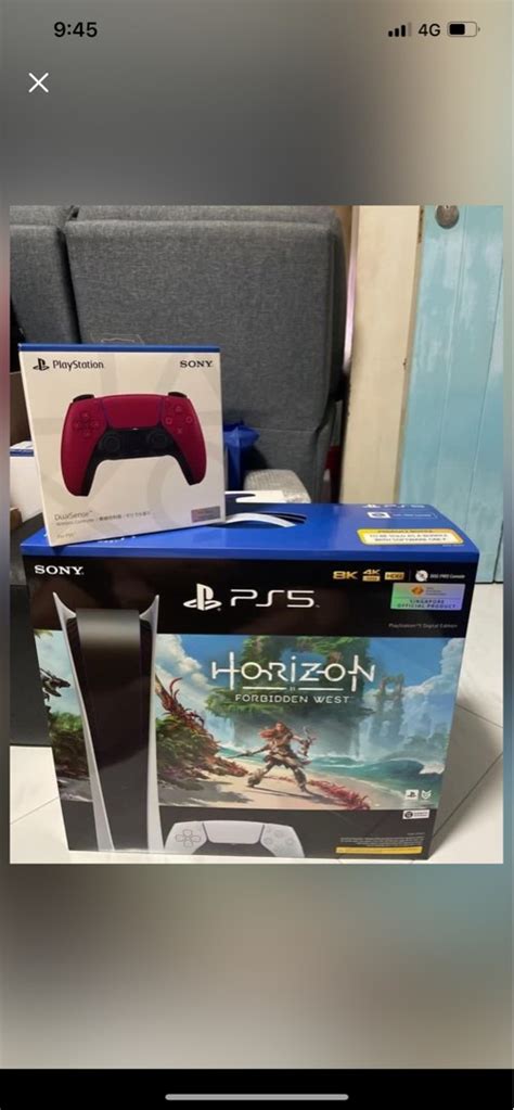 Sony Ps5 Disc Edition Playstation Console Video Gaming Video Game