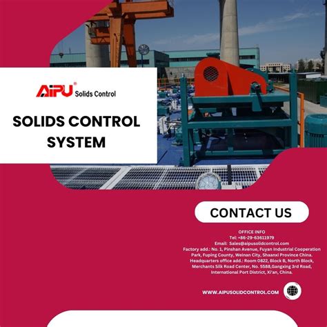 Solids Control Equipment Shaanxi Aipu Solids Control Co Ltd Medium