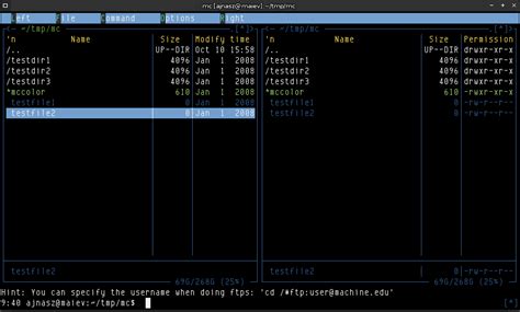 Midnight Commander Colors And Themes Ajnasz S Blog