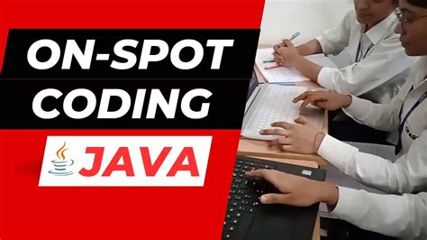 On Spot Coding Of Java Programming Bca Cimage Group Of Institutions