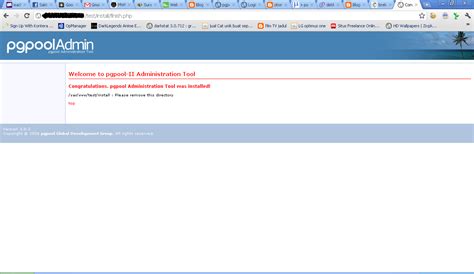 Pgpooladmin Web Interface For Pgpool ~ Darkonsole