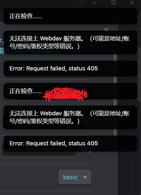 Bug Webdav Issue Remotely Save Remotely Save Github