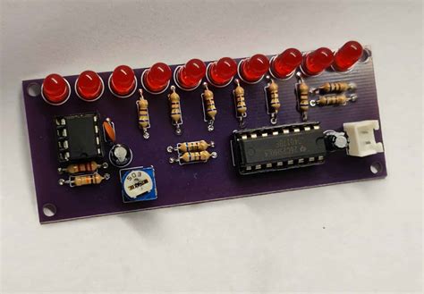 Sequential Led Flasher Using Ic 4017 And 555 Xtronic
