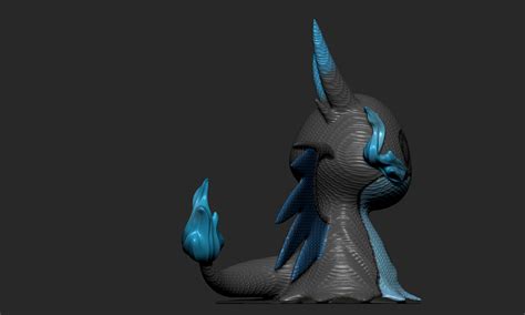 Stl File Pokemon Mimikyu Mega Charizard X 🐉・3d Printing Model To