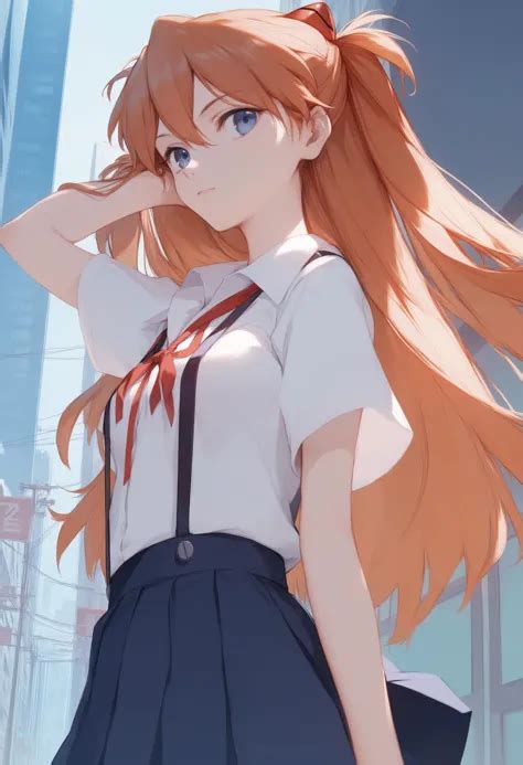 Asuka Langley Sohryu Neon Genesis Evangelion 明日香 Seaart Aiモデル