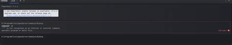 Windows The Composer Does Not Work In Phpstorm Error Is Not
